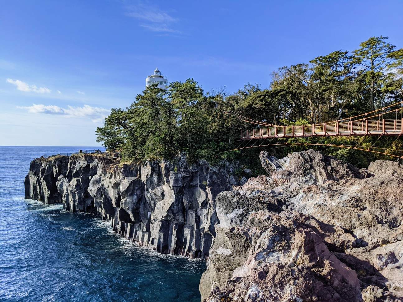 [Izu Day Trip] Mt. Omuro, Jogasaki Coast & Kadowaki Suspension Bridge ...
